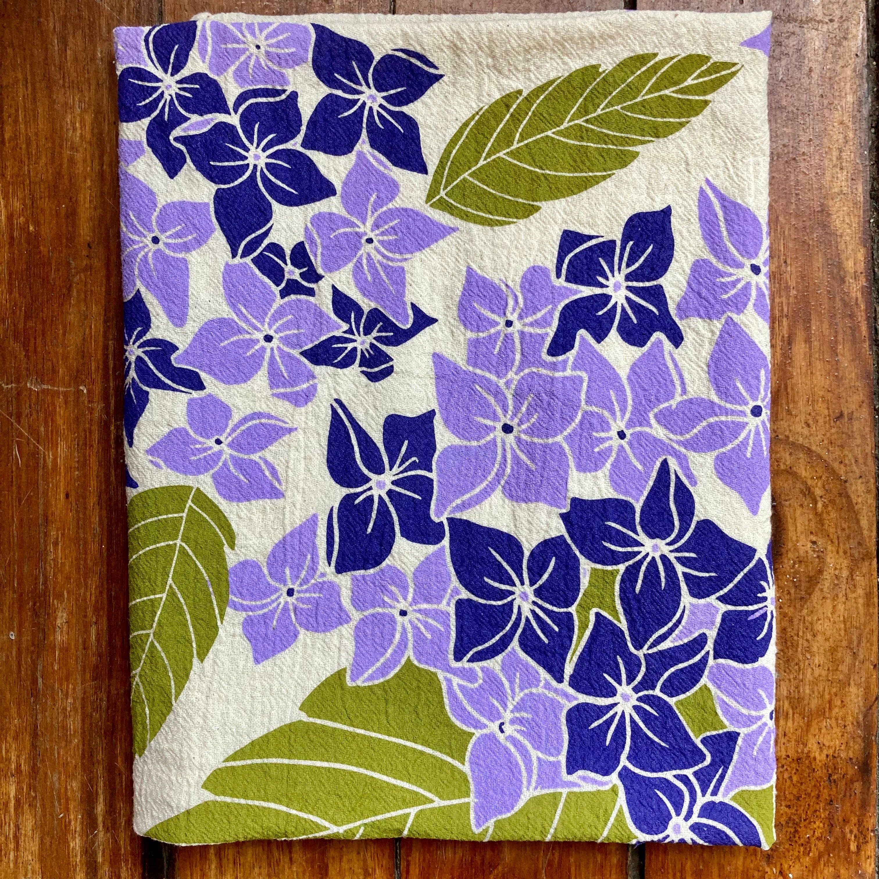 Tea Towel | Hydrangeas – Dana Herbert Accessories