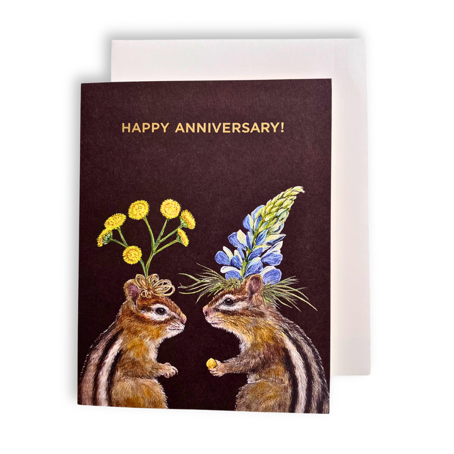 Anniversary Chipmunks Card | Dana Herbert Accessories