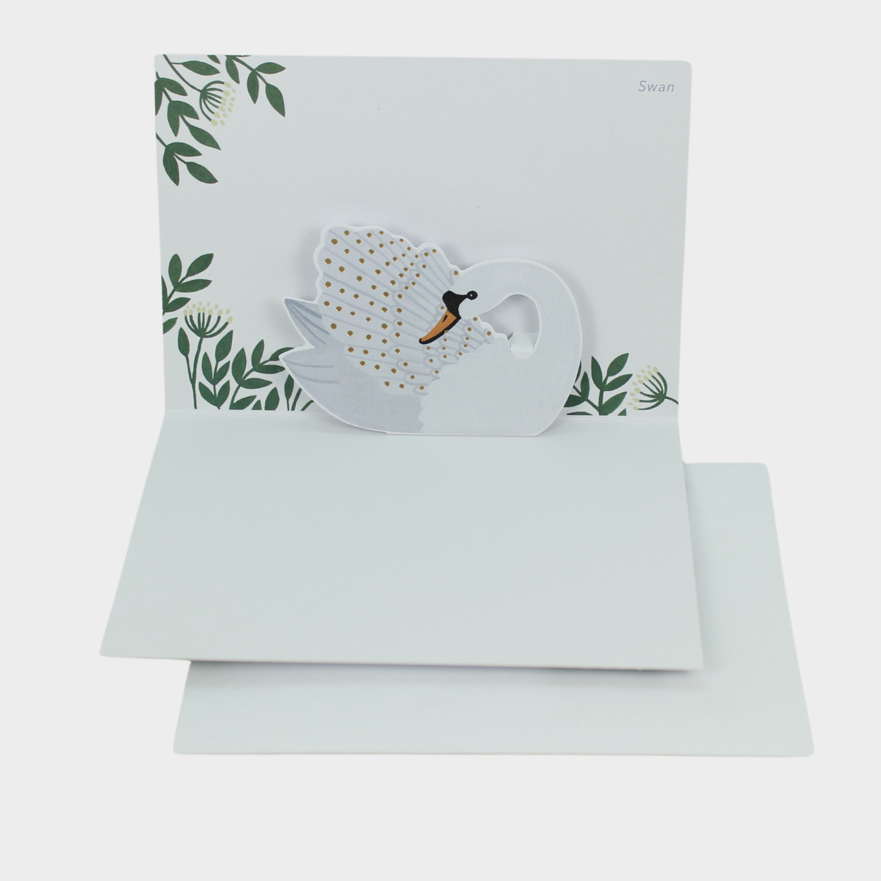 Blank Pop-Up Card "Swan" | Dana Herbert Accessories