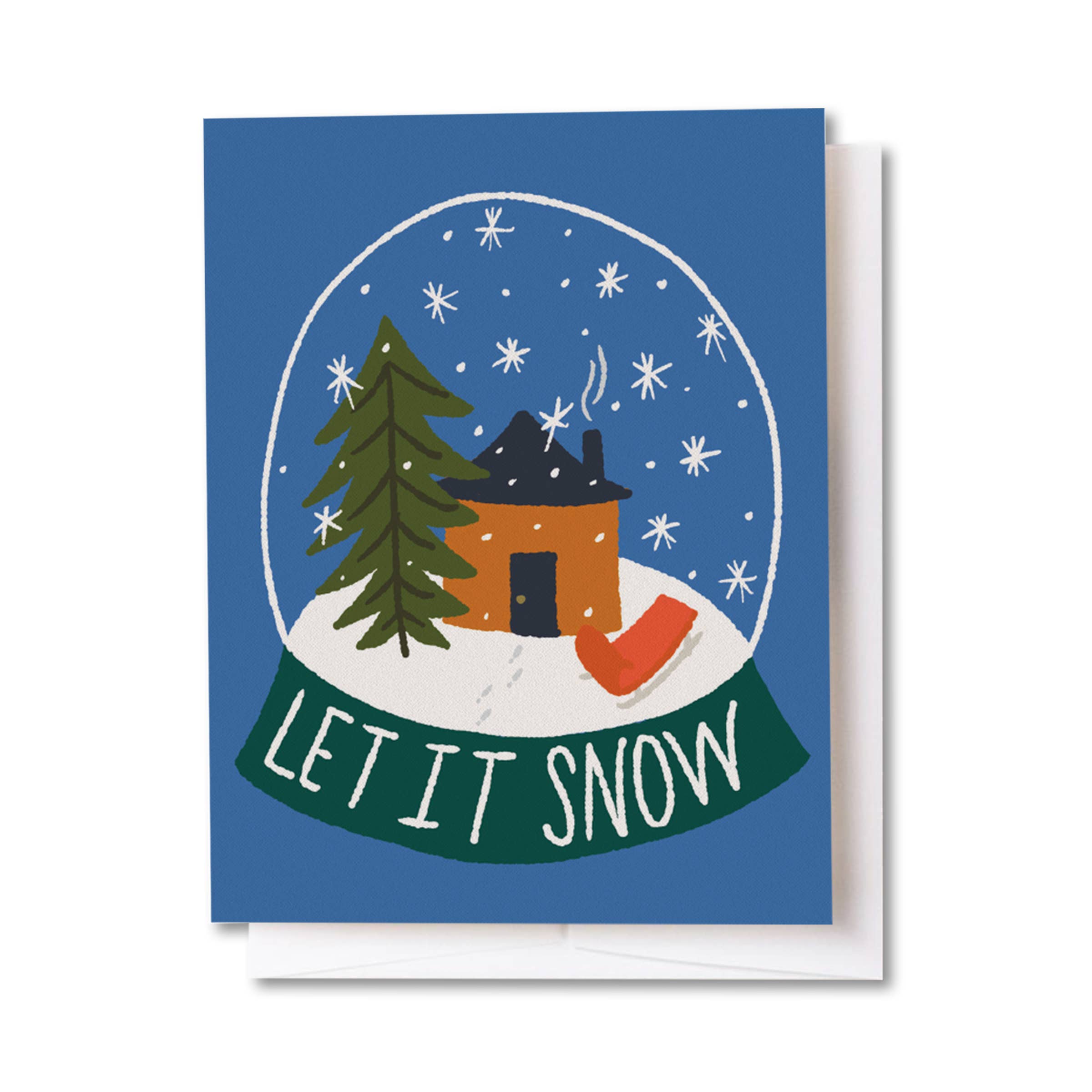 Holiday Card "Snow Globe" – Dana Herbert Accessories