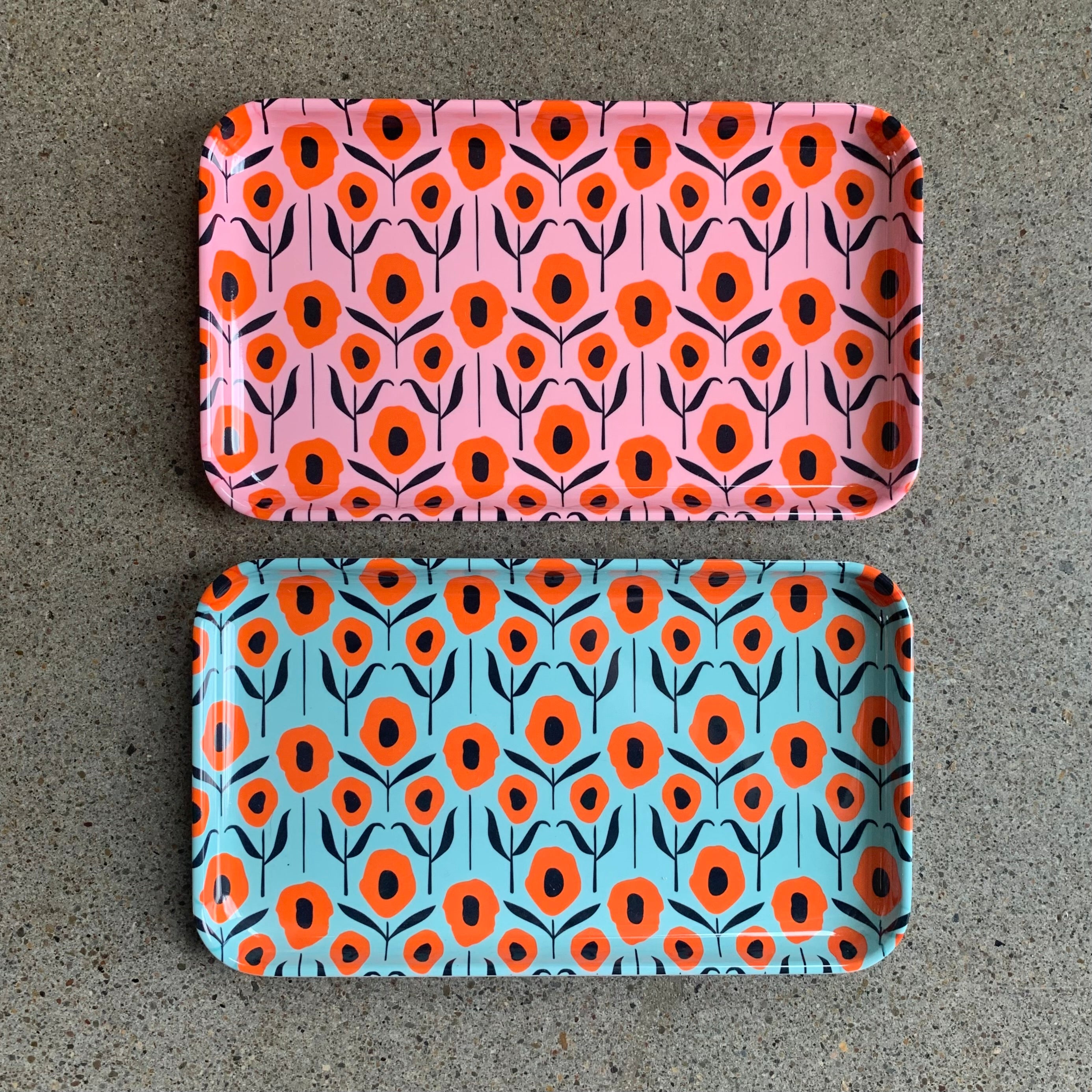 Melamine Poppy Trays – Dana Herbert Accessories